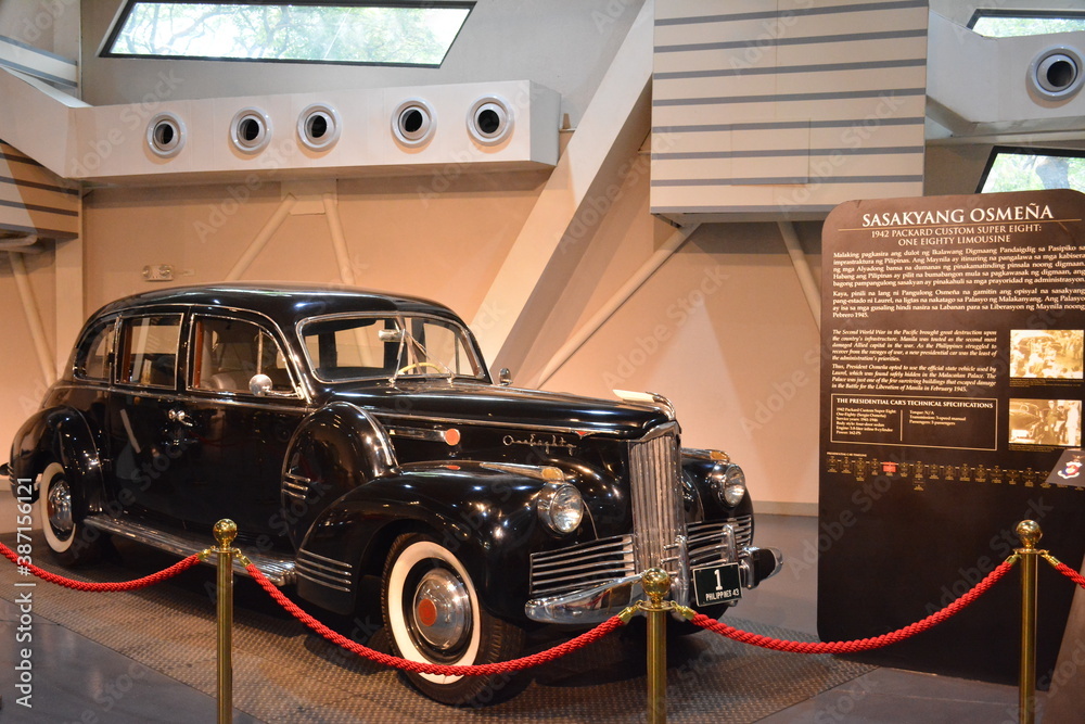 1941 Packard 180 used by President Jose P. Laurel and President Sergio ...