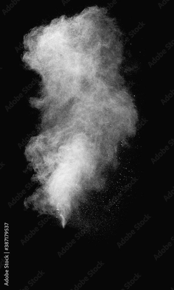 white spiral vertical abstract dust overlay texture powder splash ...