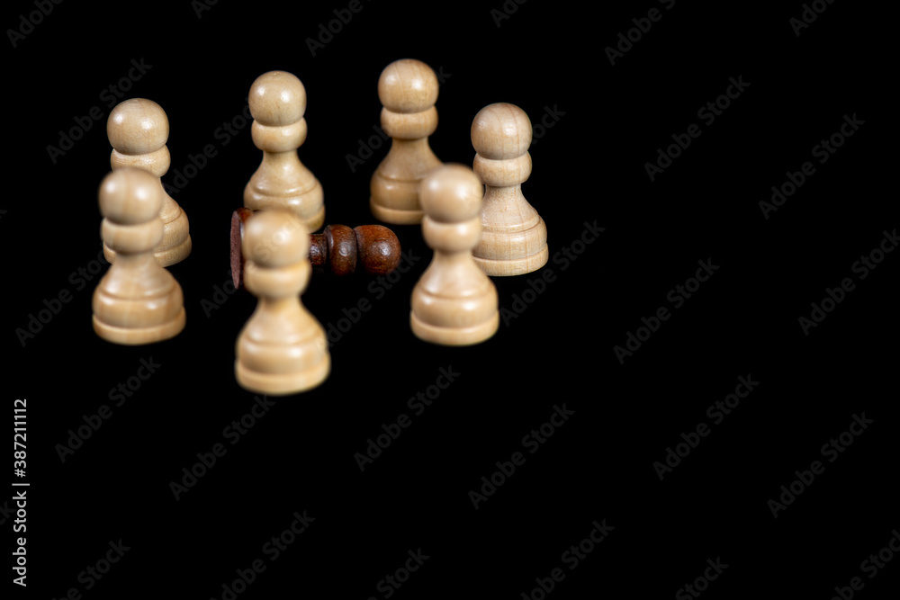 chess a good game for the brain and strategy. Stock Photo | Adobe Stock