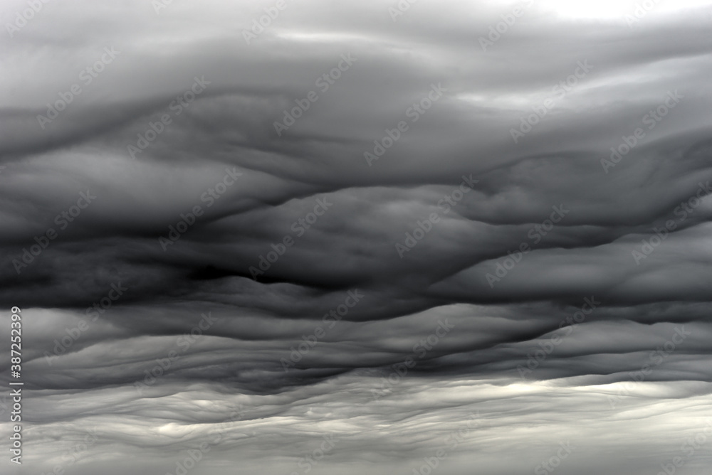 dark and ominous storm cloud ceiling Stock Photo | Adobe Stock