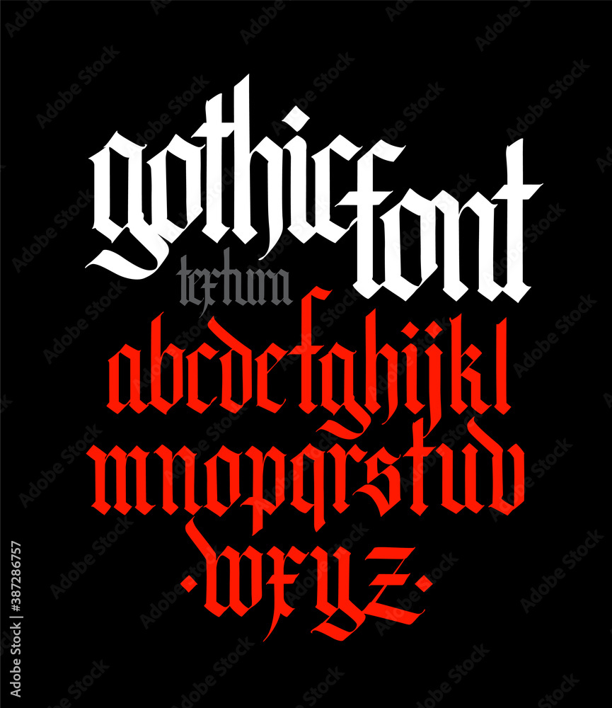 German Gothic Calligraphy Fonts