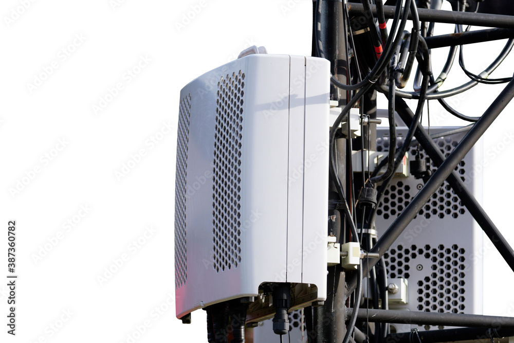 Small Cell 3G, 4G, 5G Radio System. Macro Base Station or Base ...