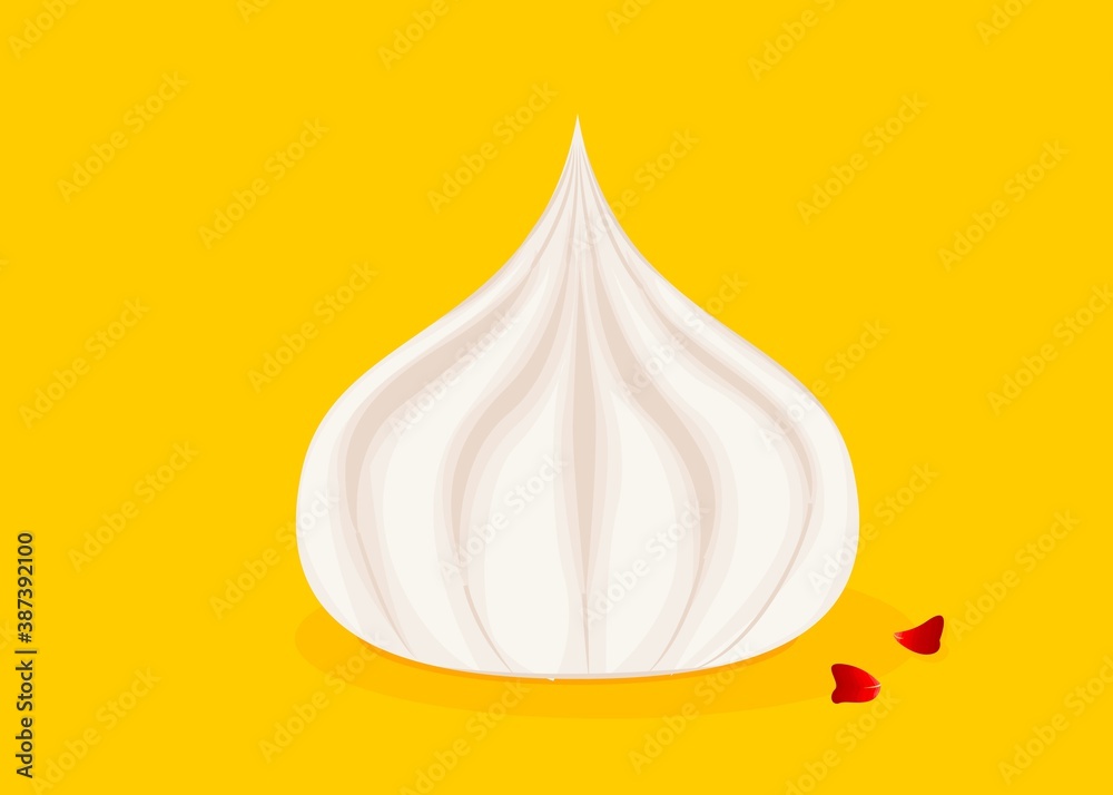Modak Indian Sweets or Mithai Food Vector Stock Vector | Adobe Stock