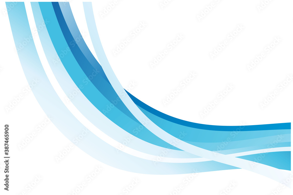 abstract blue background vector graphic. Blue and white wave abstract ...