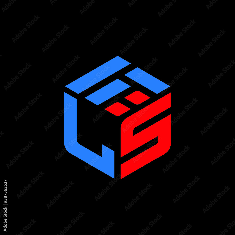 LS Letter Modern Event Logo and Icon Vector Editable and Favicon for ...