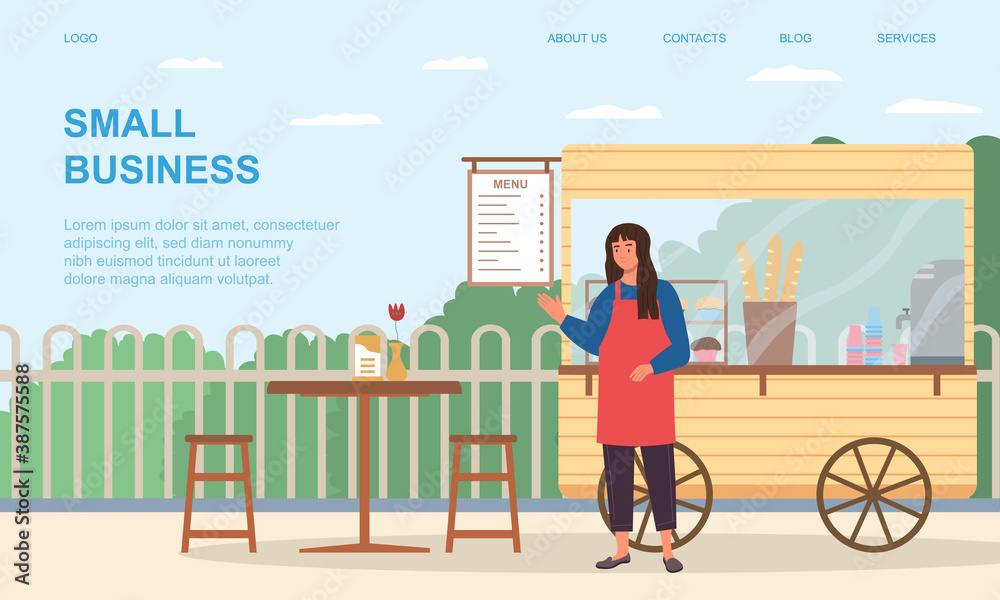 Small Business Owner Cartoon