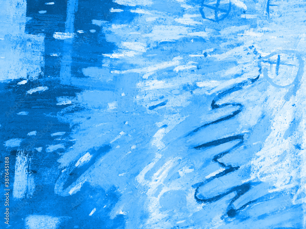 Blue abstract pencil texture for banner. Pastel textured background ...