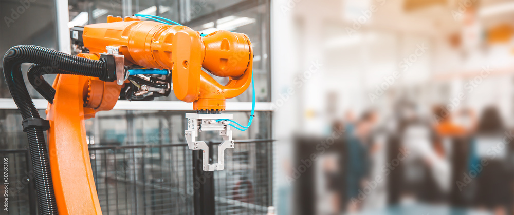 Foto de Robot arm cnc automation handling system for industrial ...