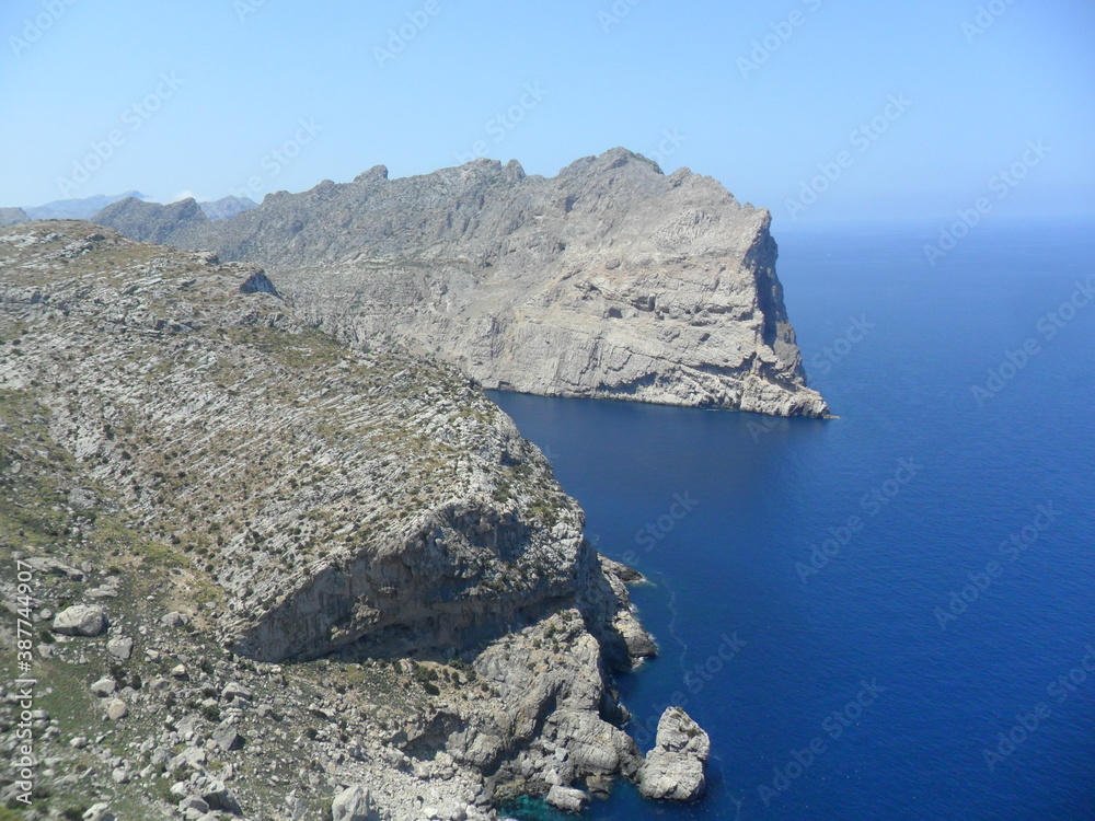 The beautiful nature and coastal landscapes of the Balearic Island of ...