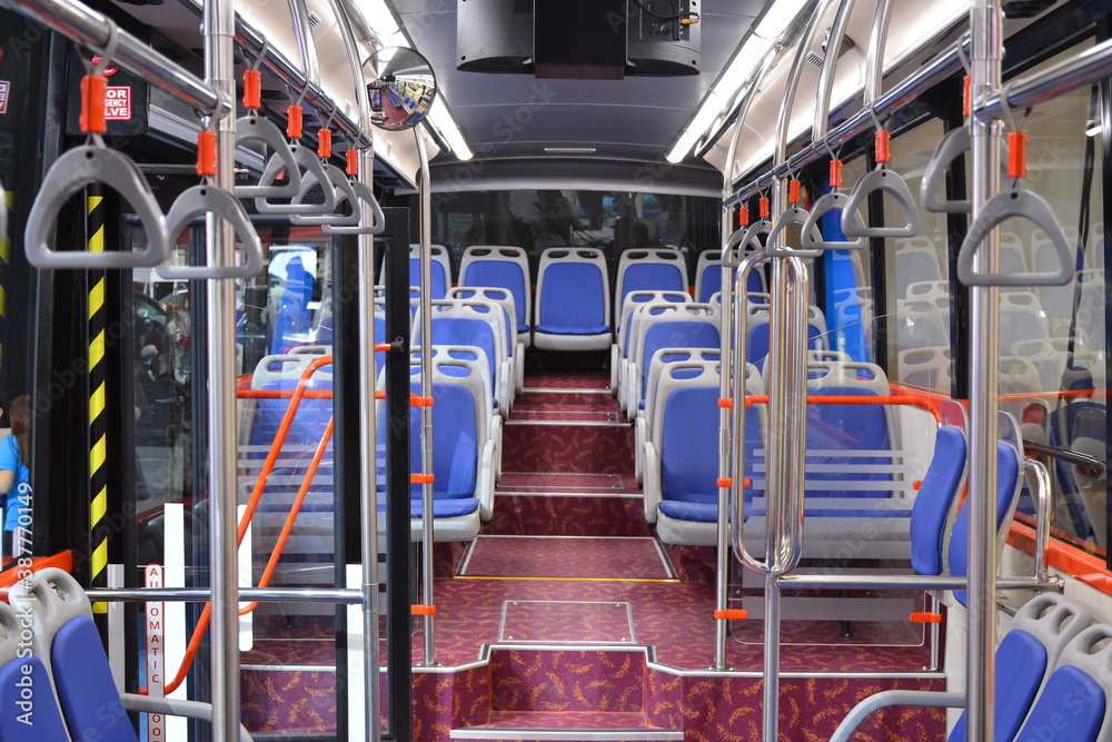 CMANC bs 120s bus interior seats at Philippine International Motor Show ...