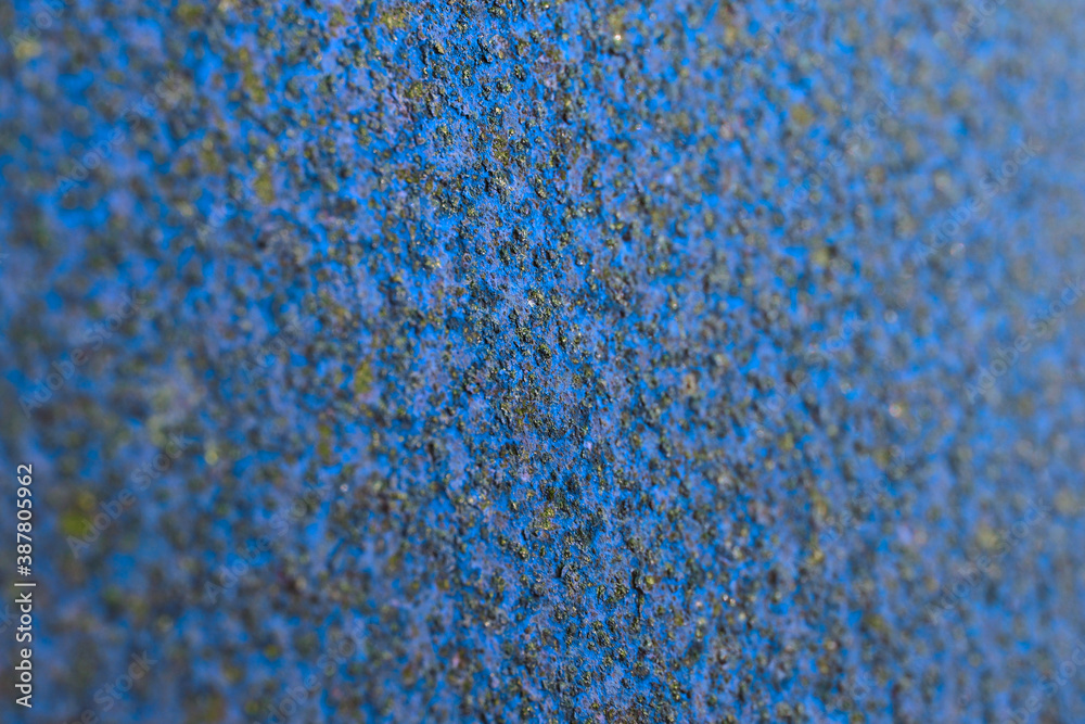 Coarse blue and black background or wallpaper. Rough textured matte ...