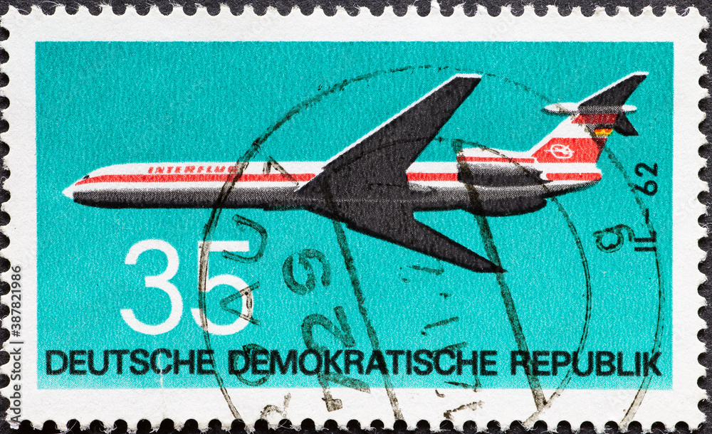 GERMANY, DDR - CIRCA 1972: a postage stamp from Germany, GDR showinga ...
