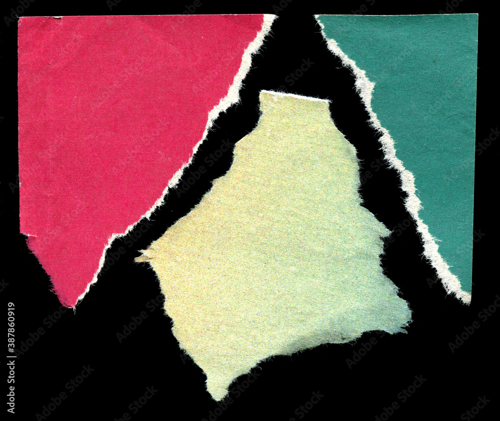 Old vintage torn paper texture Stock Photo | Adobe Stock