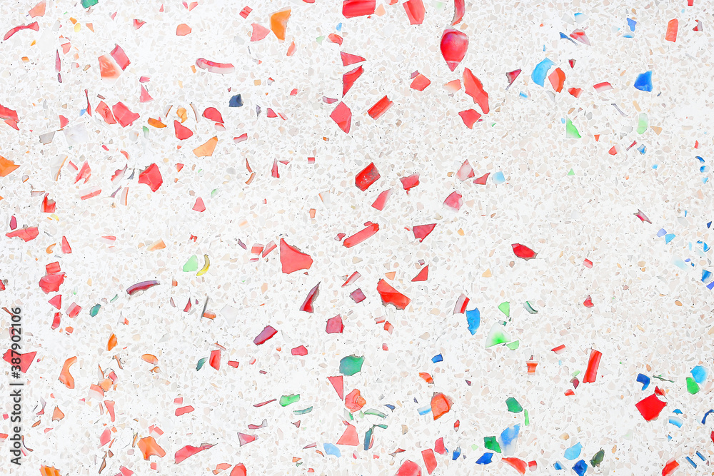 colorful red terrazzo floor texture abstract background Stock Photo ...