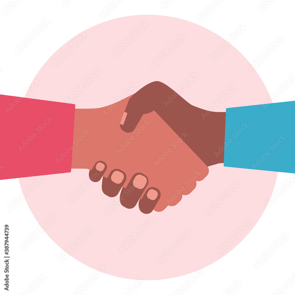 Handshake Stock Illustration | Adobe Stock