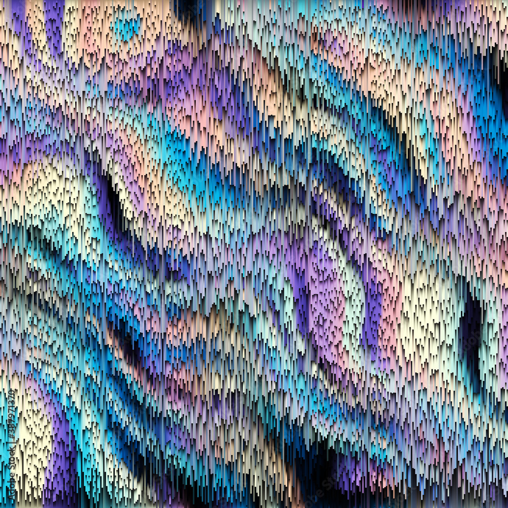 Abstract pattern with imitation of a grunge texture with thin lines ...