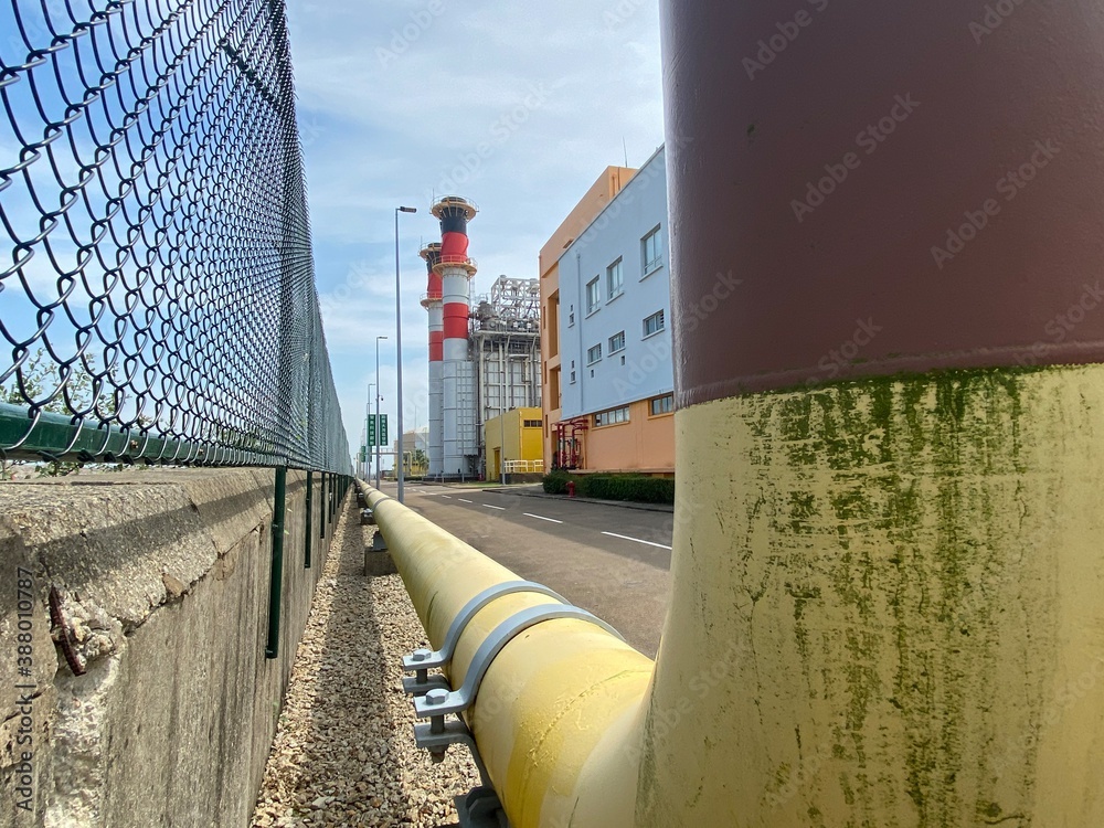 Companhia de Electricidade de Macau CEM Macau Electricity Power Plant ...