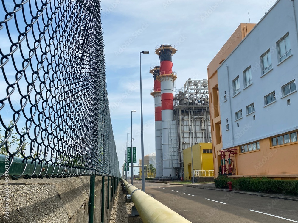 Companhia de Electricidade de Macau CEM Macau Electricity Power Plant ...