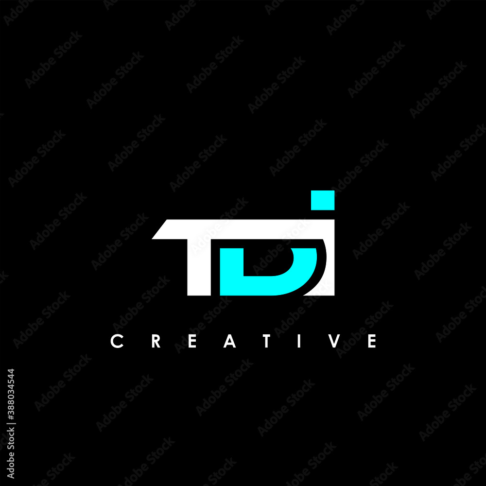 TDI Letter Initial Logo Design Template Vector Illustration Stock ...