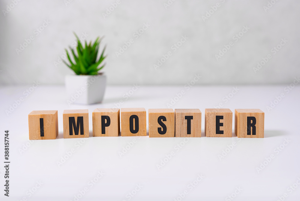 Imposter Syndrome, Mental Health quotes, words typography view ...