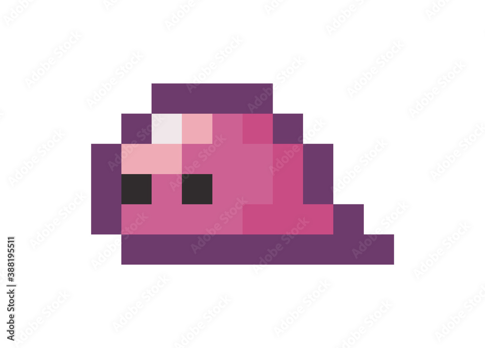 Vector pixel character. Pixel art style 8-bit. Illustration of pixel ...