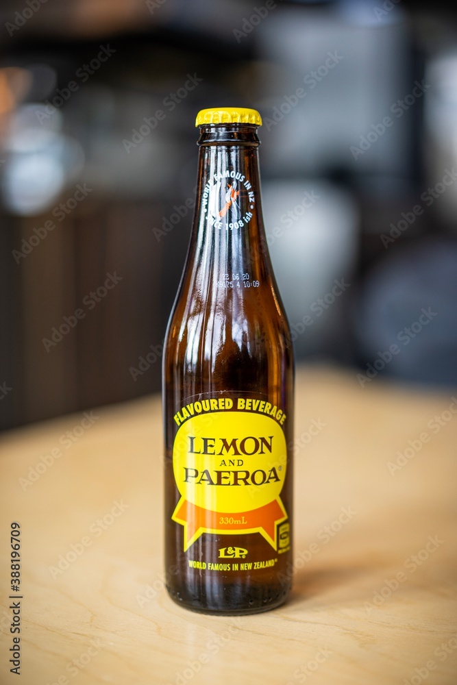 Lemon & Paeroa, also known as L&P Stock Photo | Adobe Stock