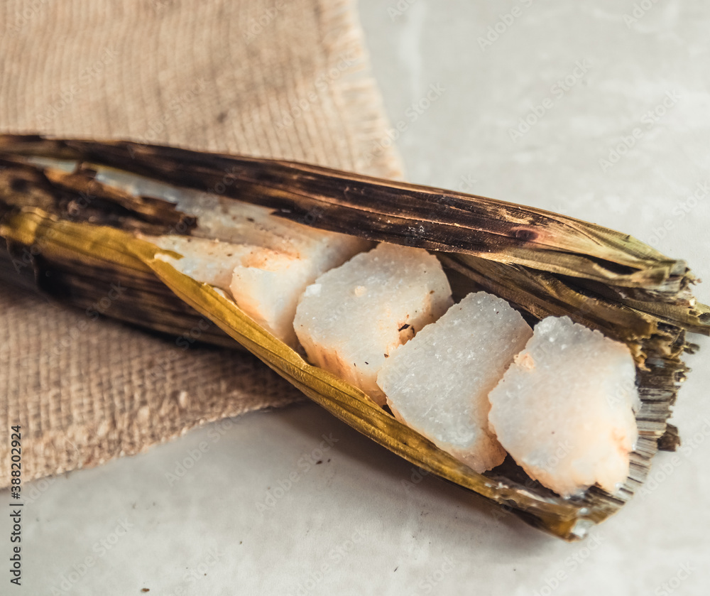Brazilian traditional dessert. Bolo de tapioca (mane doido, pe de zumbi ...