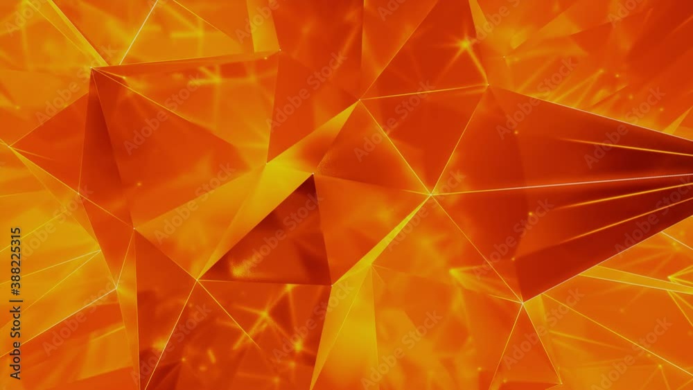 Futuristic, High Tech, orange and yellow animated background, with ...