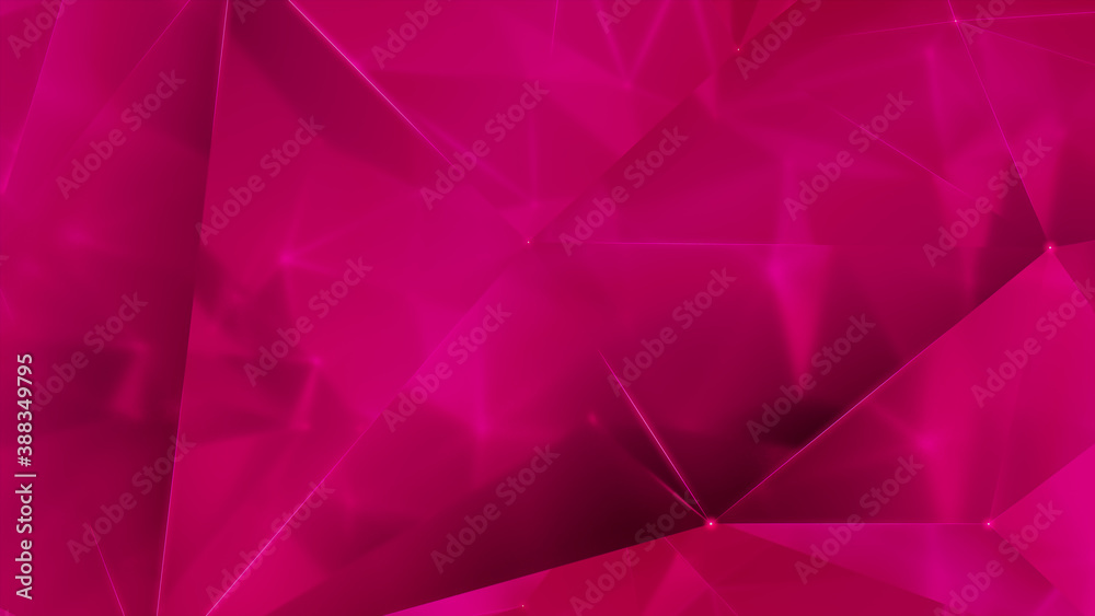 Futuristic, High Tech, hot pink background, with network lines ...