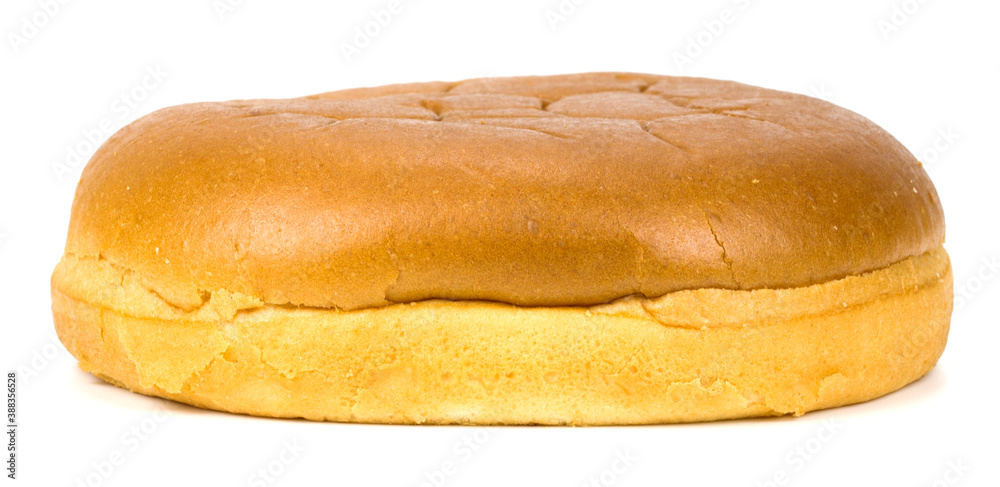 bun mcdonalds on white background Stock Photo | Adobe Stock