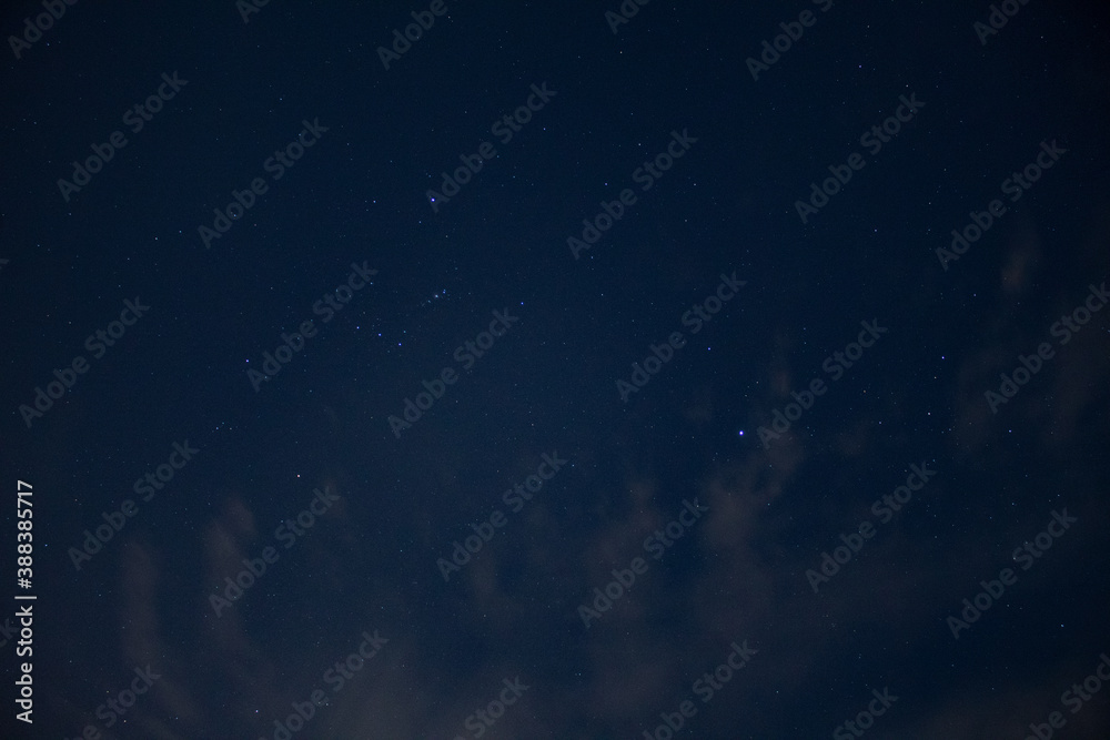 céu estrelado, fotografia longa exposição astronomia Stock Photo ...