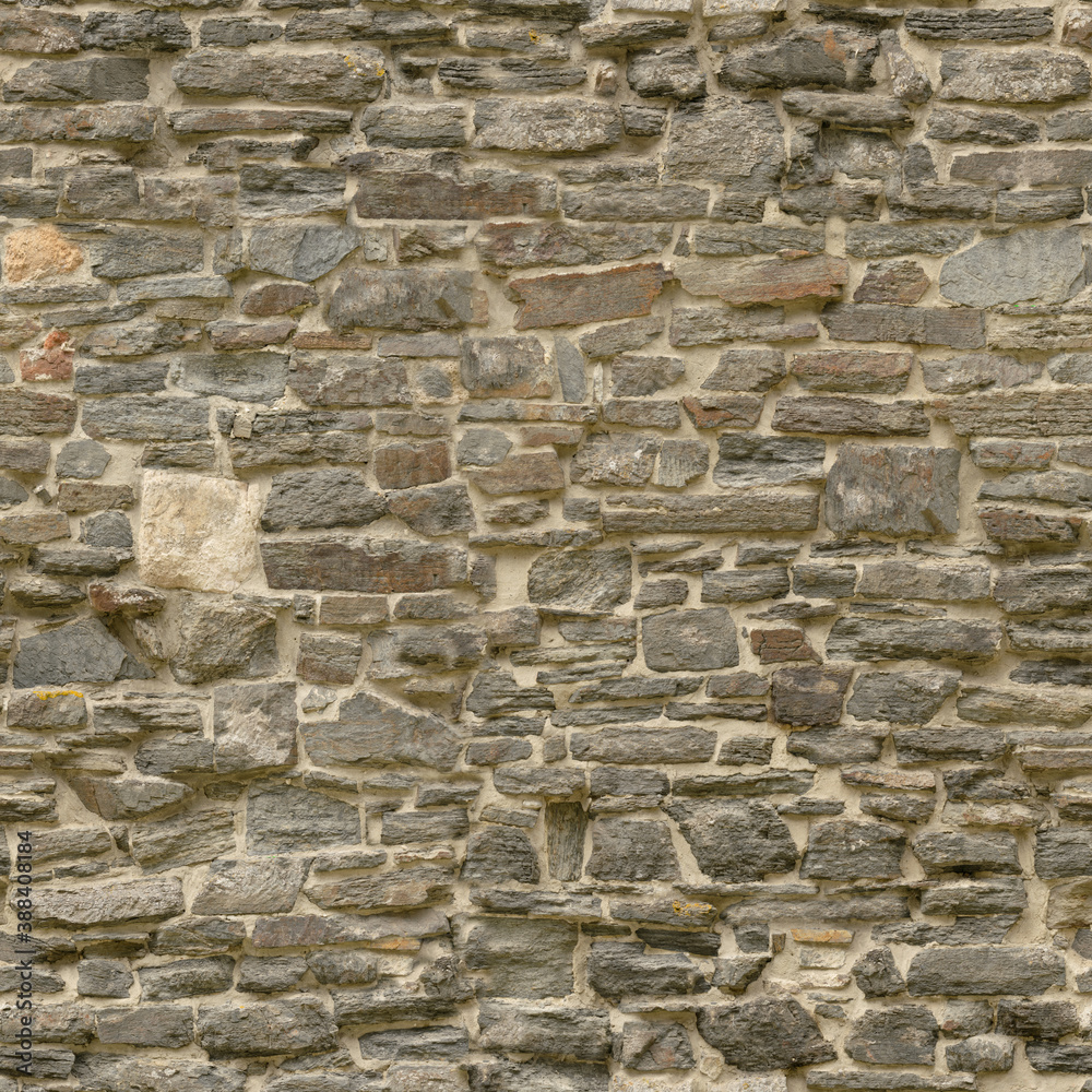 8K castle wall slate Diffuse and Albedo map for 3d materials Stock ...