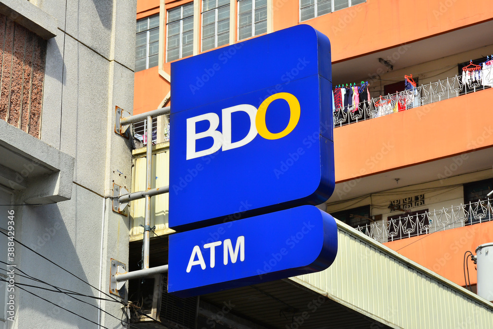 BDO bank sign in Manila, Philippines Stock Photo | Adobe Stock