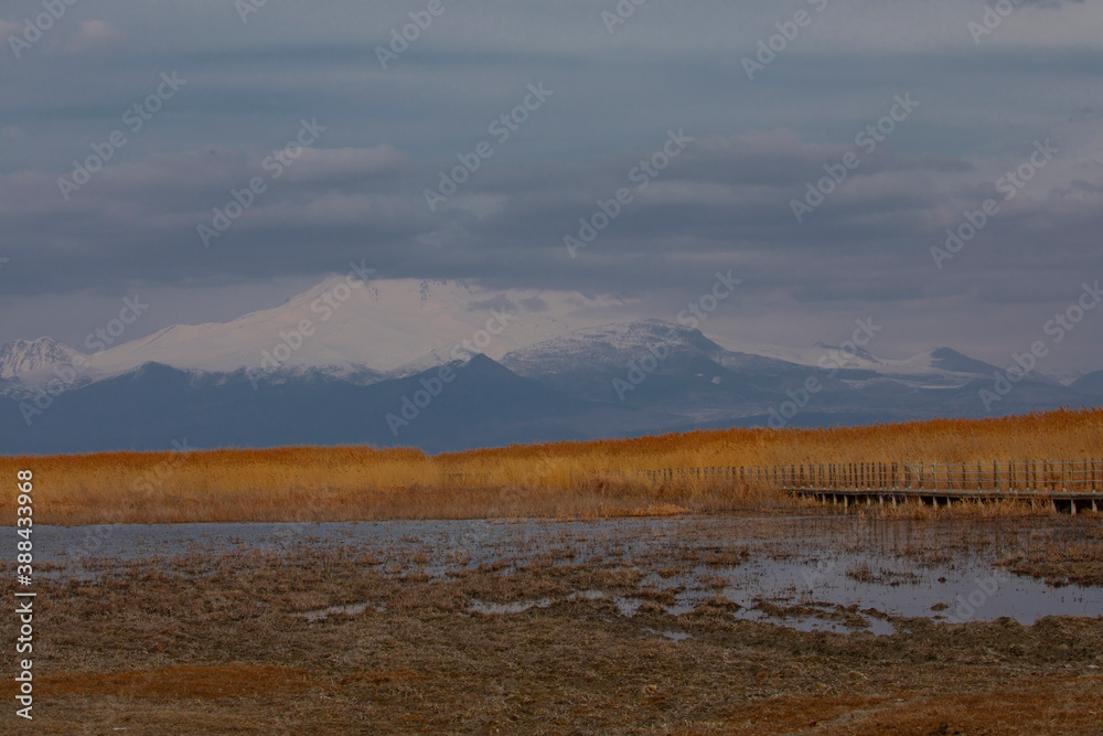 The Sultan Marshes is located in the triangle formed by Develi, Yahyalı ...