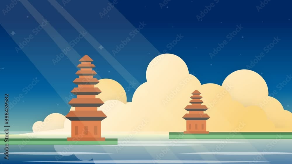 animated video cartoons, Indonesia is known as tourism on the island of ...