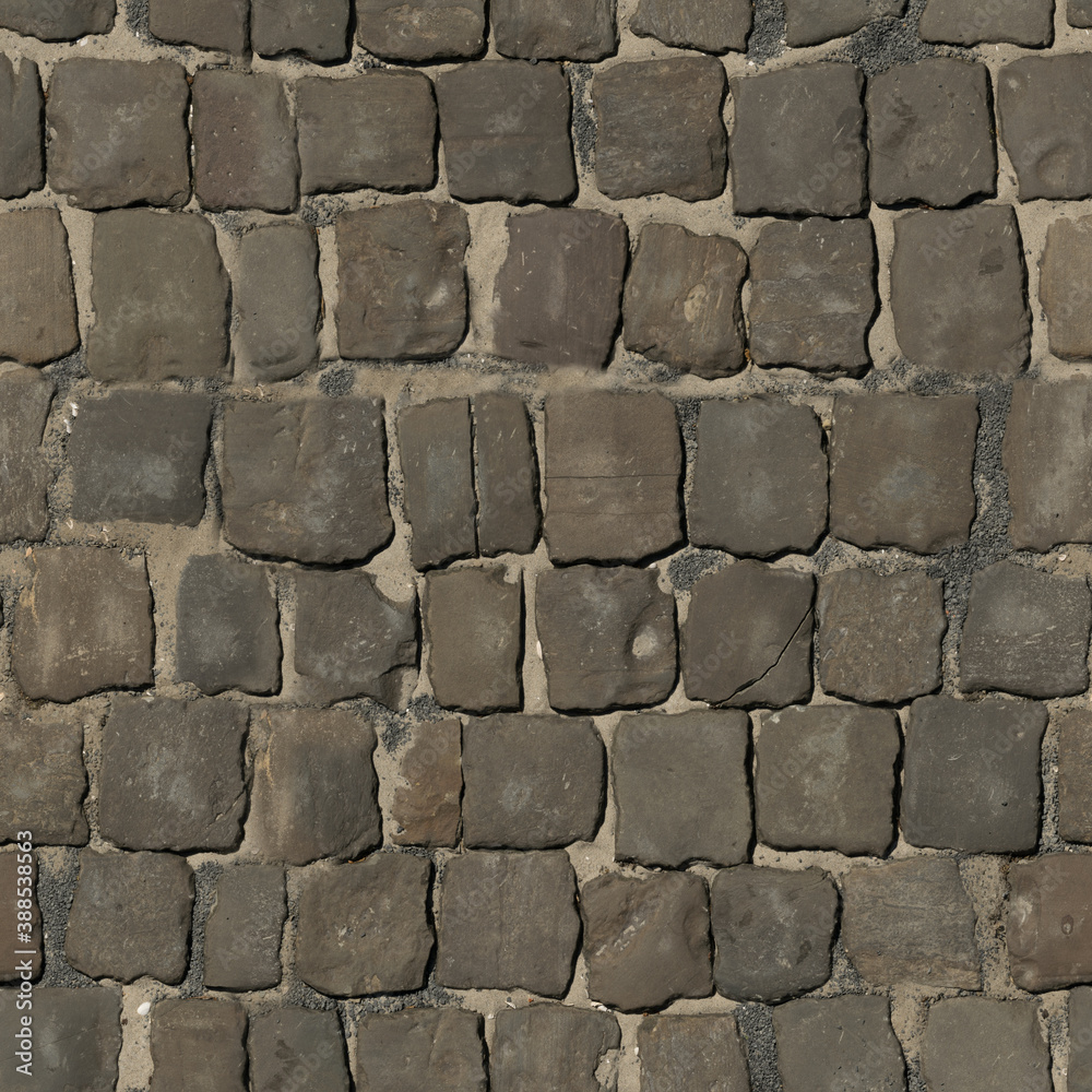 8K cobblestone pavement floor Diffuse and Albedo map for 3d materials ...