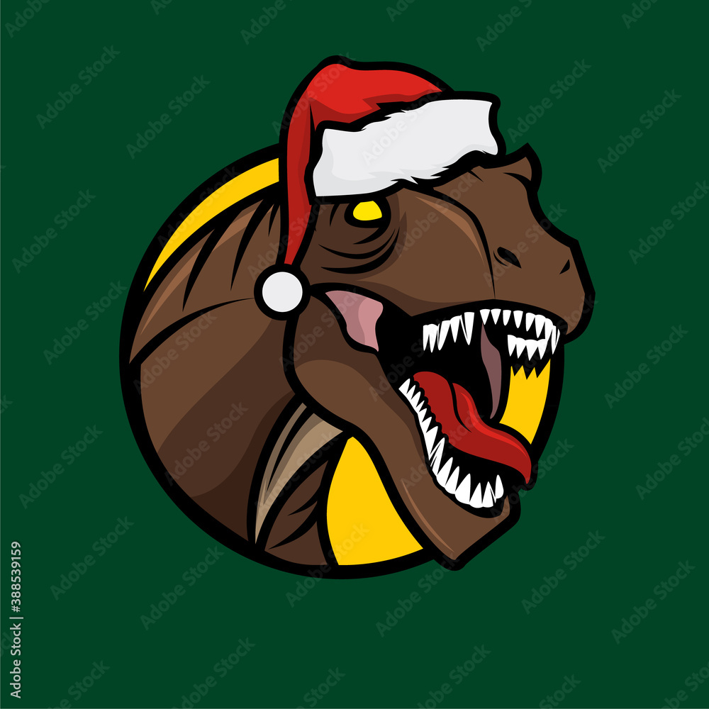 Vector logo, badge, symbol, icon template design with Tyranosaurus Rex ... Vector logo, badge, symbol, icon template design with Tyranosaurus Rex ...