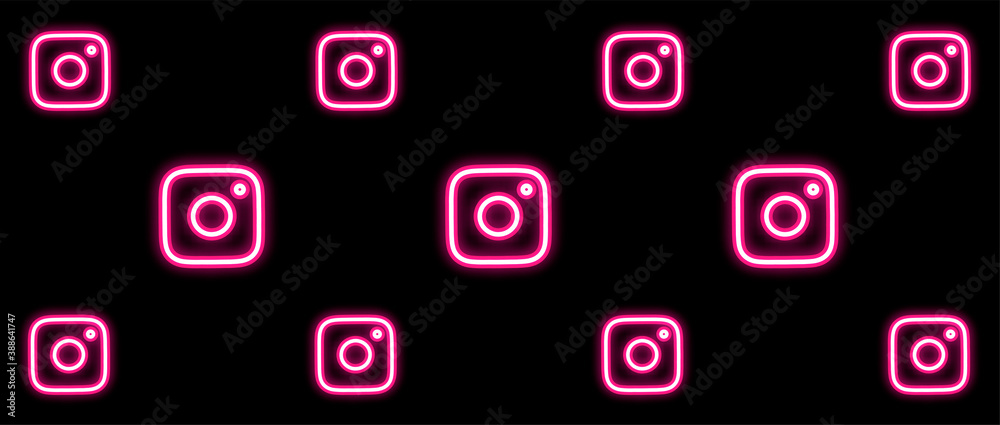 instagram vector.instagram logo.instagram Stock Vector | Adobe Stock