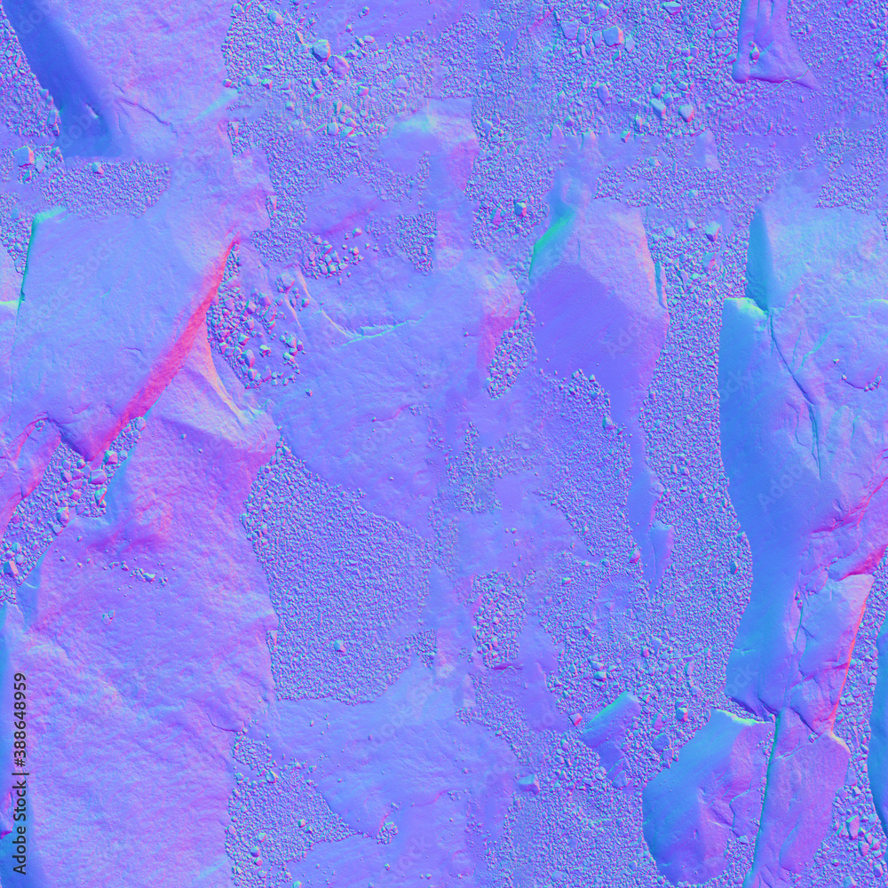 8K rock ground roughness texture, height map or specular for ...