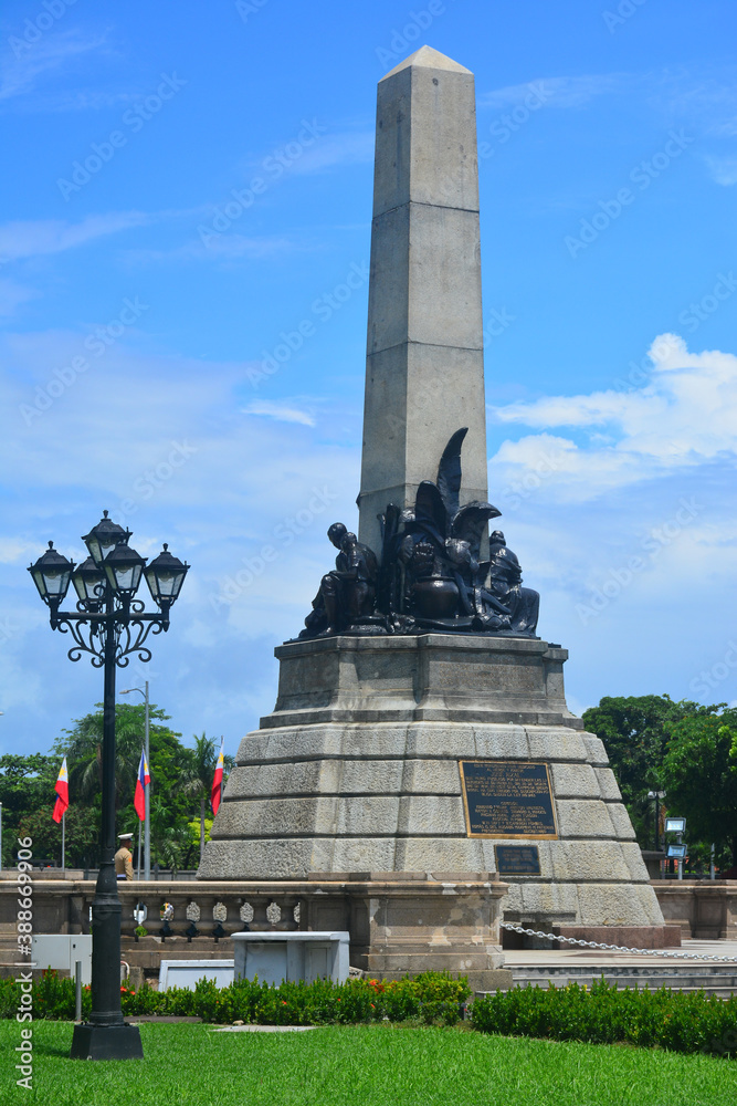 Rizal Park statue in Manila, Philippines Stock Photo | Adobe Stock