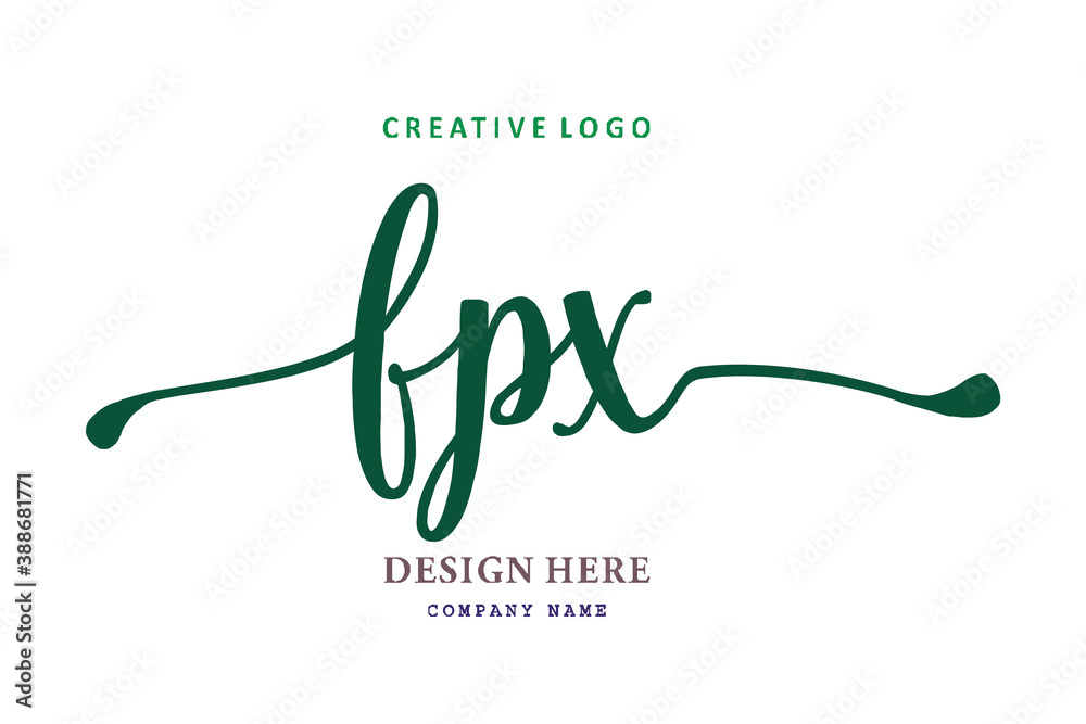 FPX lettering logo is simple, easy to understand and authoritative ...