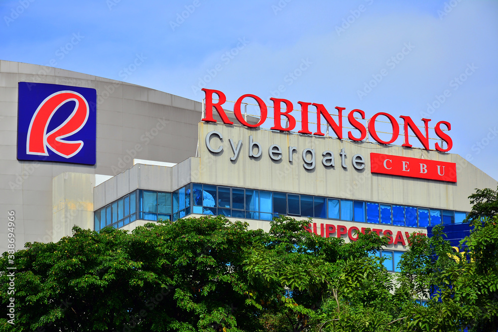 Robinsons Cybergate facade in Cebu, Philippines Stock Photo | Adobe Stock