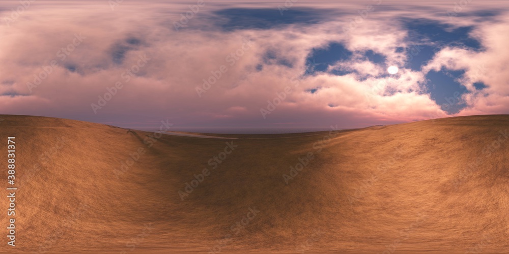 HDRI, environment map , Round panorama, spherical panorama, equidistant ...