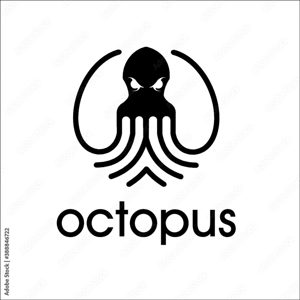 octopus logo exclusive design inspiration Stock Vector | Adobe Stock