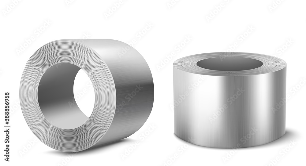 Steel rolls, heavy metallurgical industry, industrial manufacturing ...