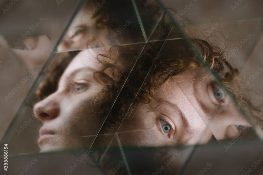 Multiple reflection. Stock Photo | Adobe Stock