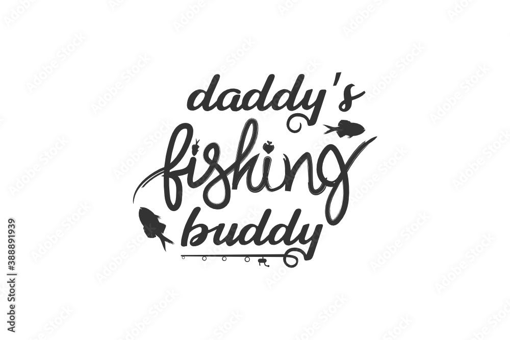 fishing buddy svg, fishing svg, funny kids svg, daddy svg, onesie svg ...