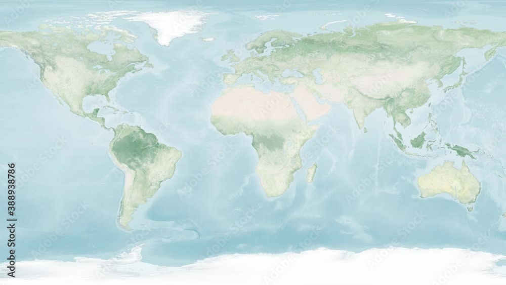 Geography earthmap digital global world map slow motion from left to ...