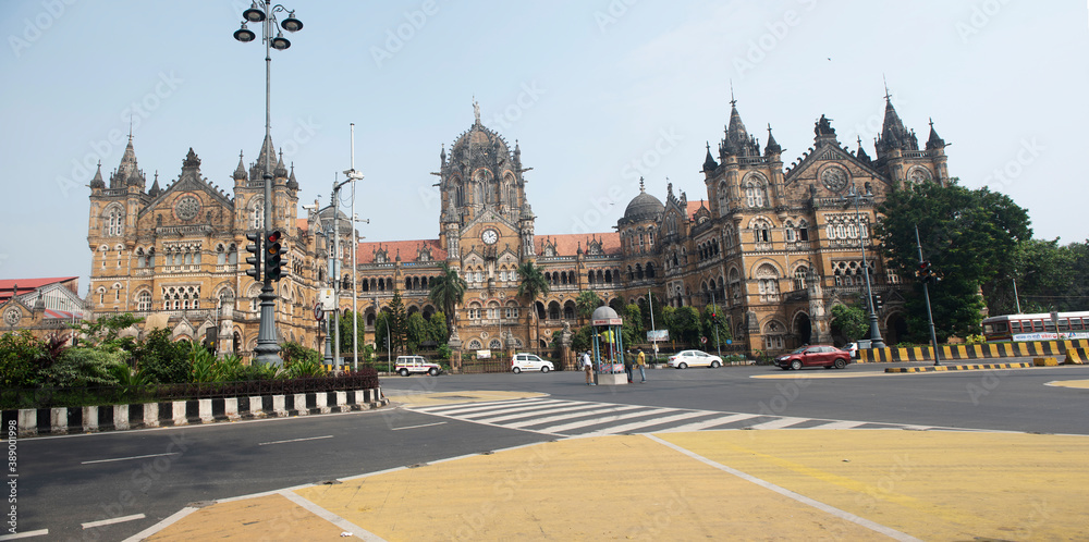 Foto de 25 October 2020 Panoramic View of Chhatrapati Shivaji Terminus ...