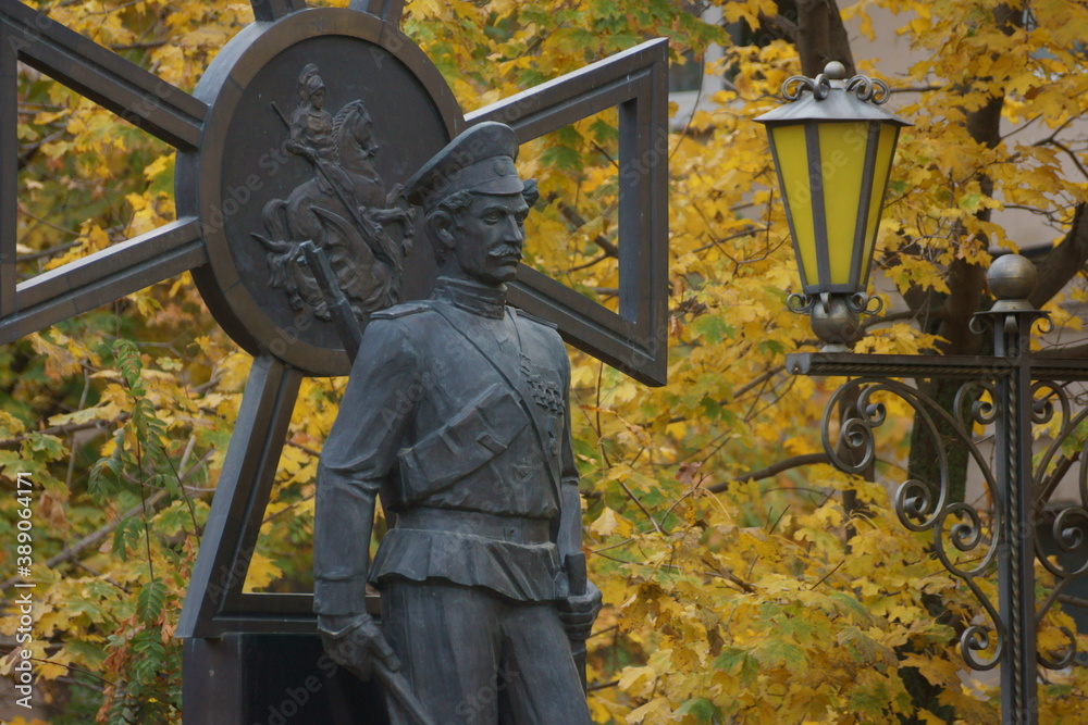 Monument to the Cossack Heroes of the First World War Stock Photo ...